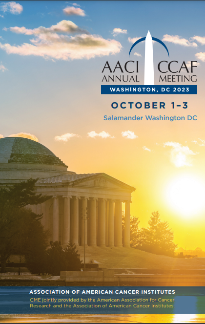 Past AACI/CCAF Annual Meetings | Association of American Cancer Institutes