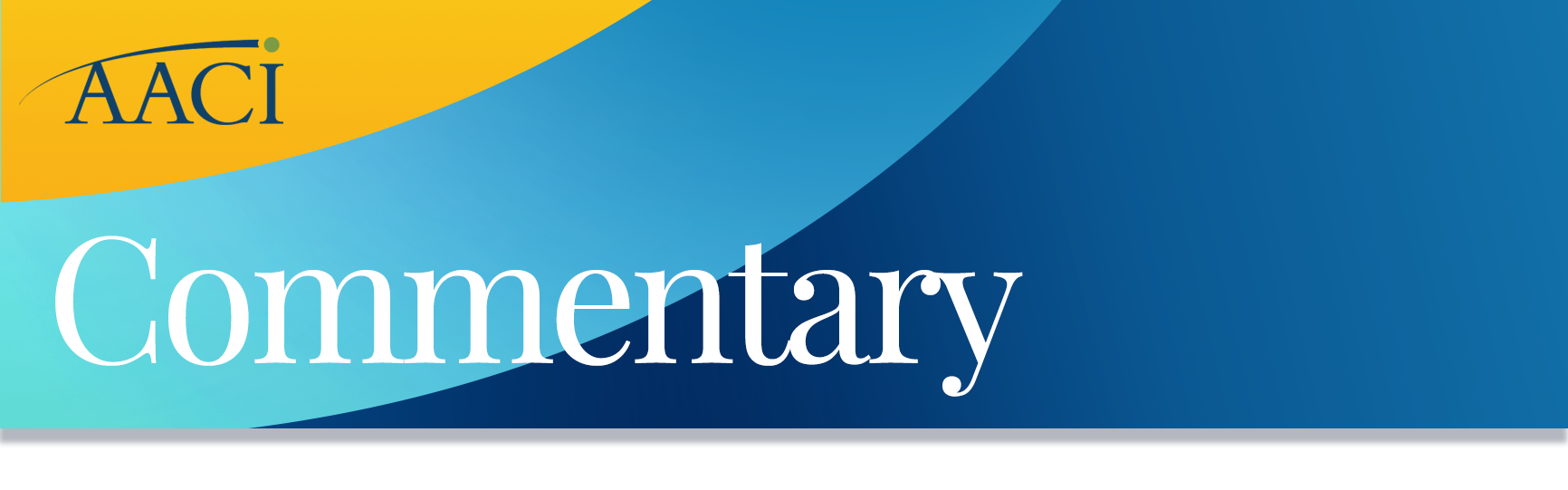 AACI Commentary | Association of American Cancer Institutes